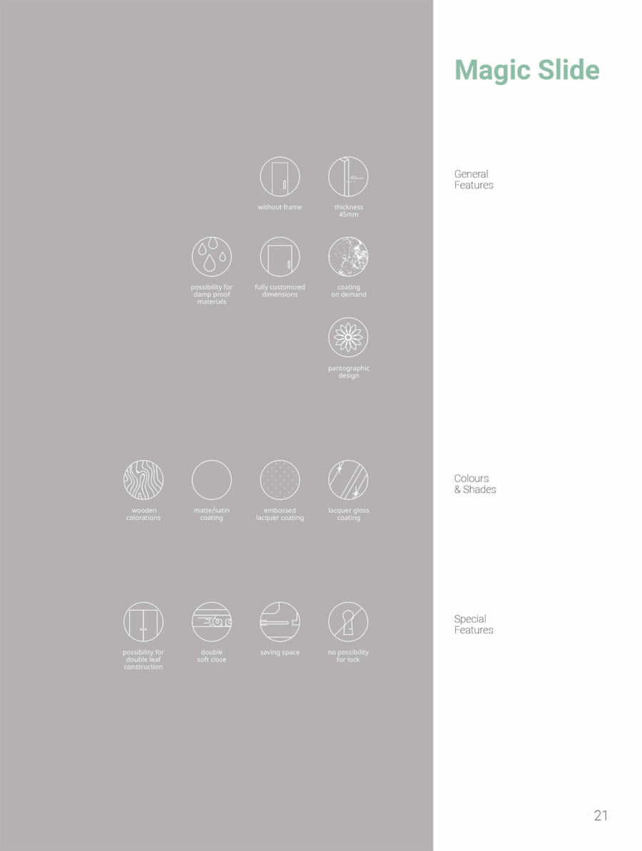 MAGIC SLIDE - Θωρακισμένες Πόρτες | Εσωτερικές Πόρτες